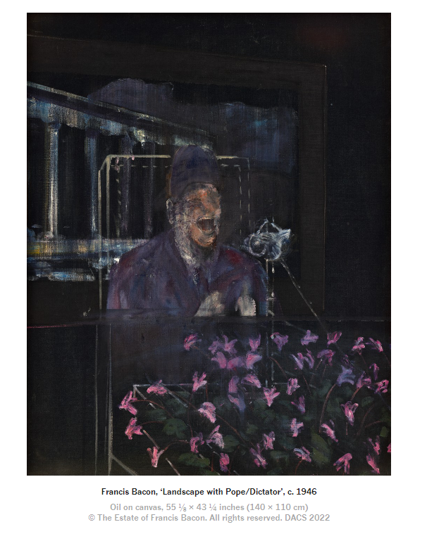 FRANCIS BACON’S NEVER EXHIBITED FIRST SCREAMING POPE ON SHOW AT LONDON ...